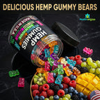 Natural sleep support gummy bears