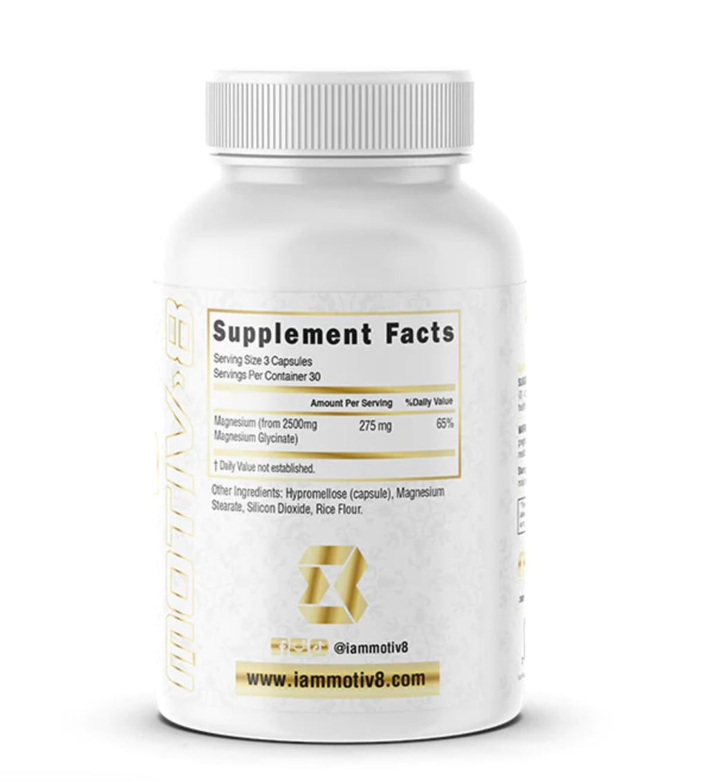 natural sleep support magnesium capsules