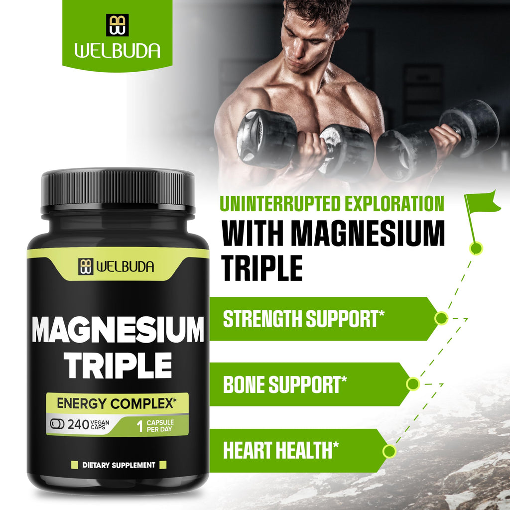 natural sleep support magnesium capsules
