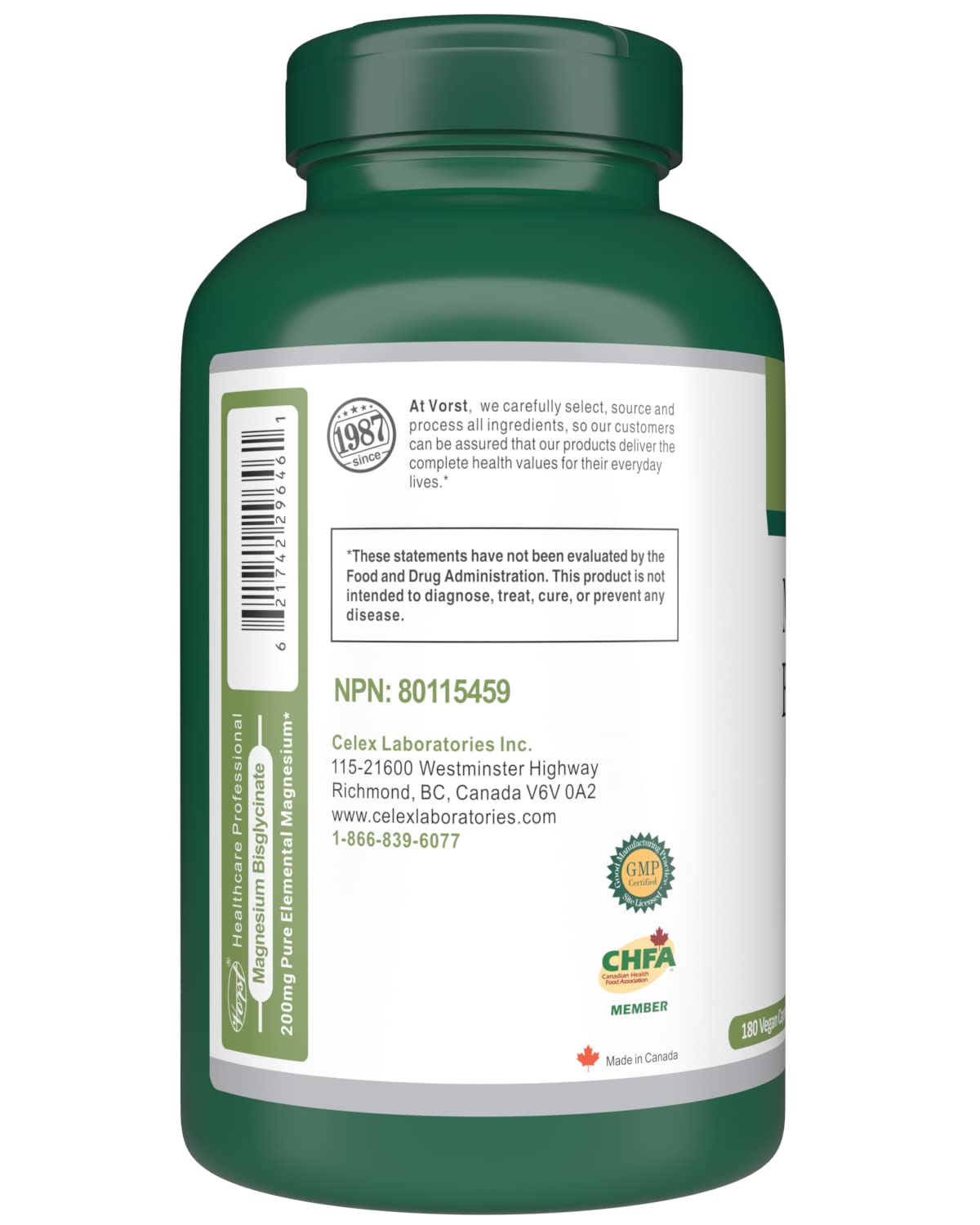natural sleep support magnesium capsules