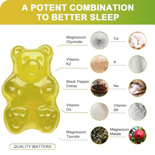 natural sleep support magnesium gummies