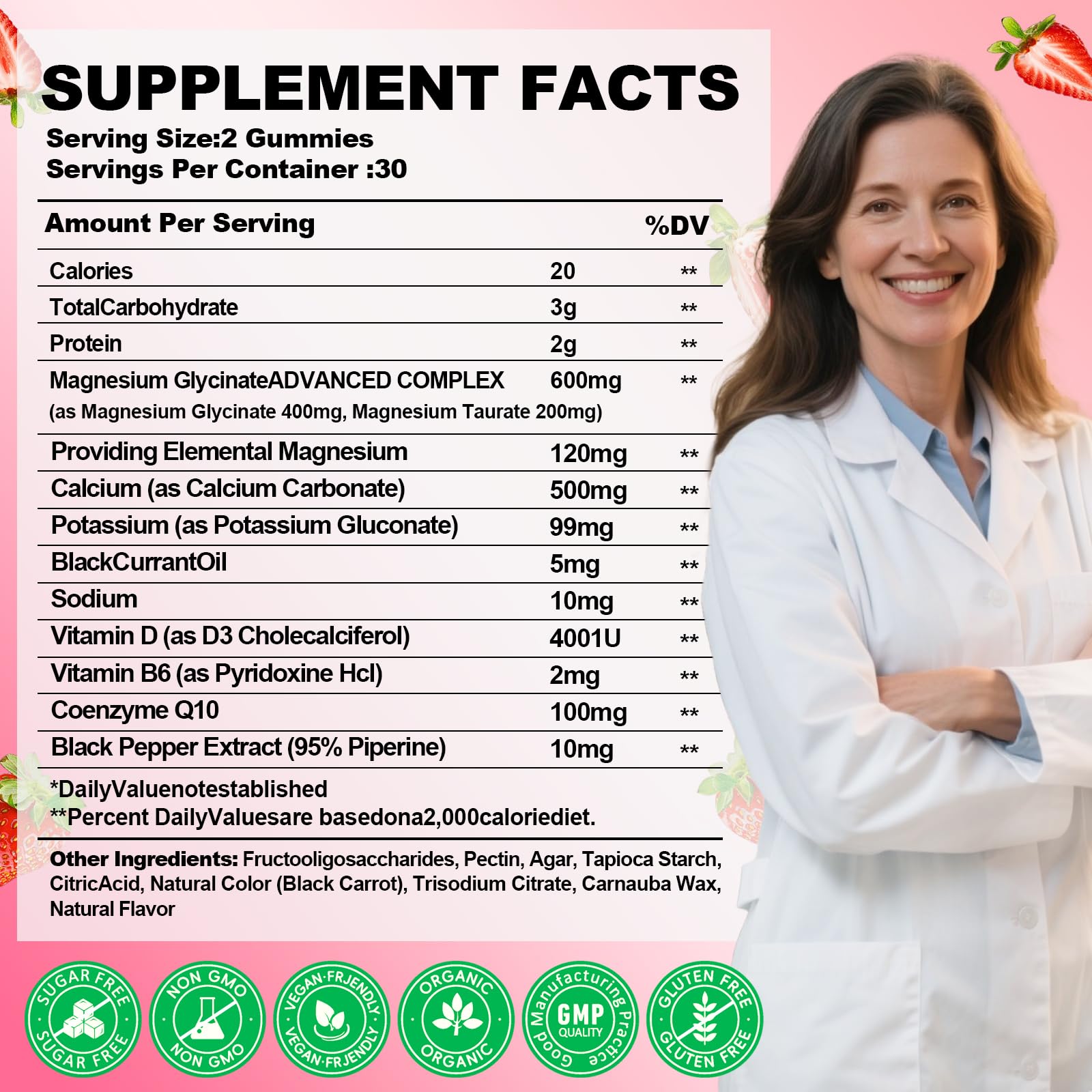 natural sleep support magnesium gummies