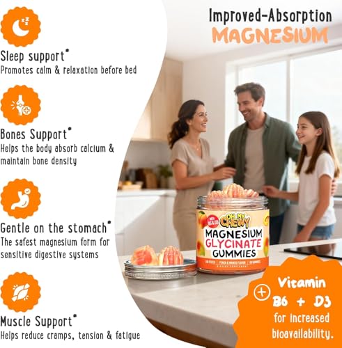 natural sleep support magnesium gummies