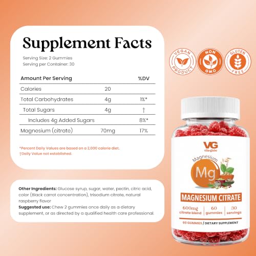 natural sleep support magnesium gummies