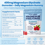Natural sleep support magnesium gummies