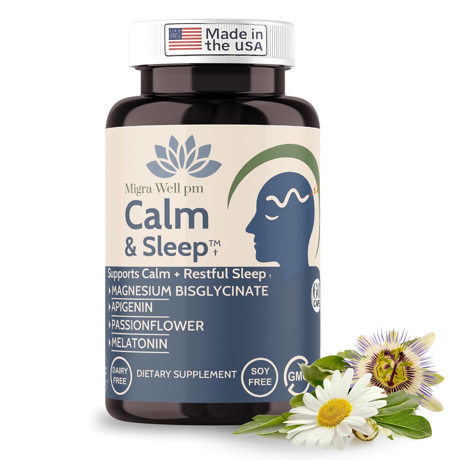 natural sleep support magnesium supplement