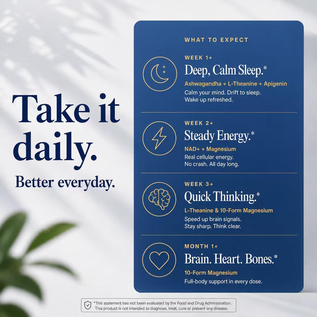 Natural sleep support magnesium