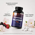 natural sleep support melatonin 6 mg
