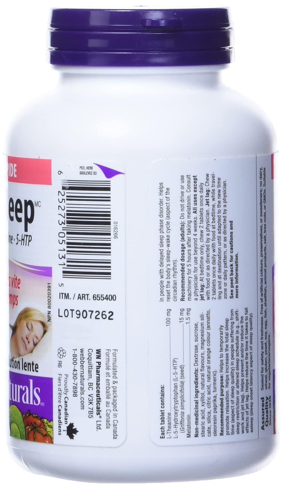 natural sleep support melatonin gummies