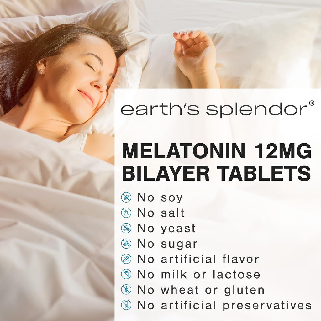 natural sleep support melatonin tablets