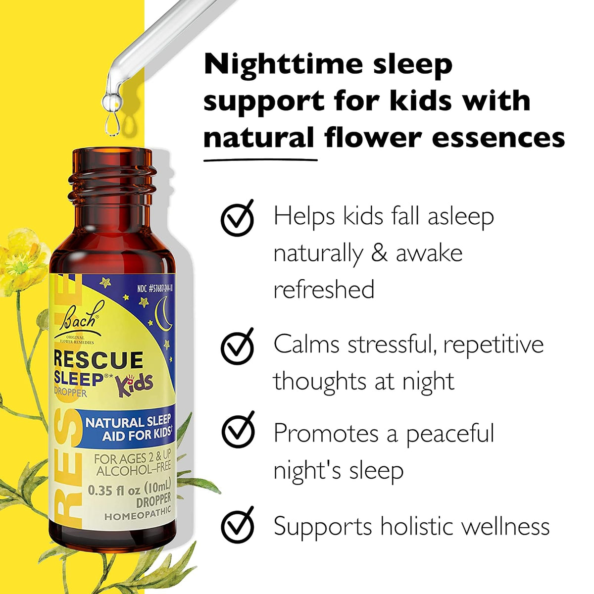 natural sleep support melts for restful nights