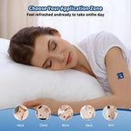 Natural sleep support patches with magnesium