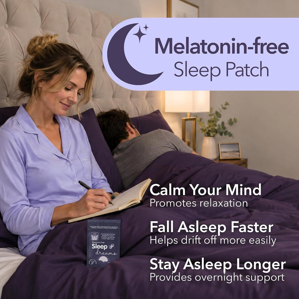 natural sleep support patches without melatonin