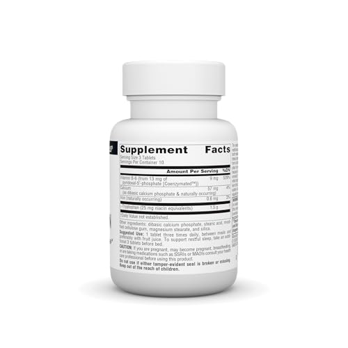 Natural sleep support tablets for adults