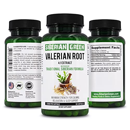natural sleep support valerian supplement