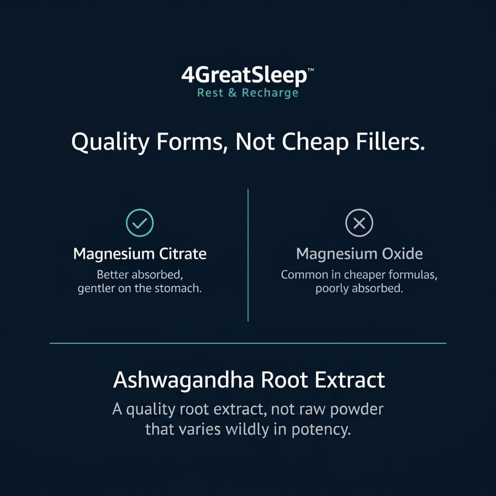 Natural sleep support with 4GreatSleep