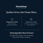 Natural sleep support with 4GreatSleep