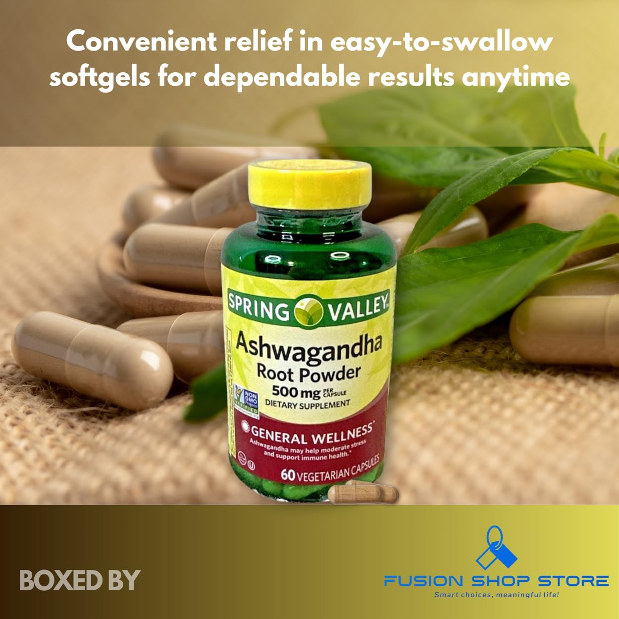 natural sleep support with ashwagandha