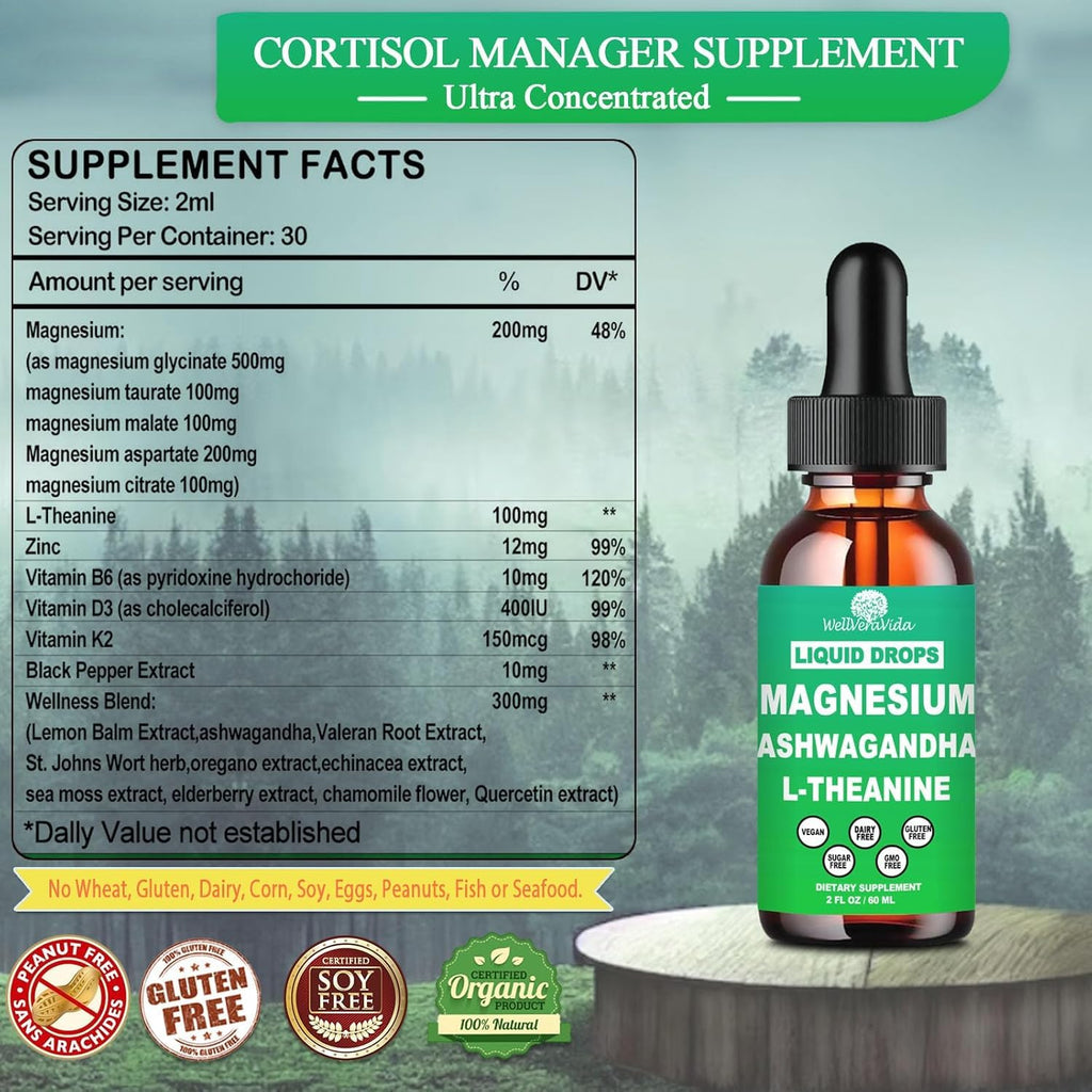 Natural sleep support with ashwagandha