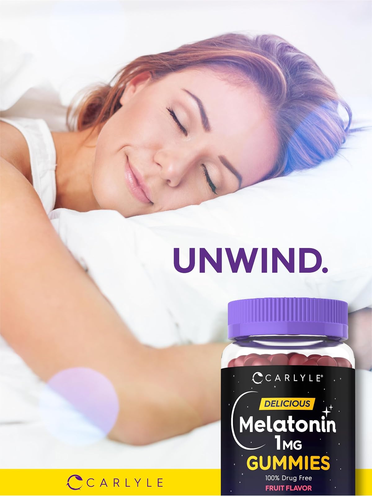 Natural sleep support with Carlyle melatonin