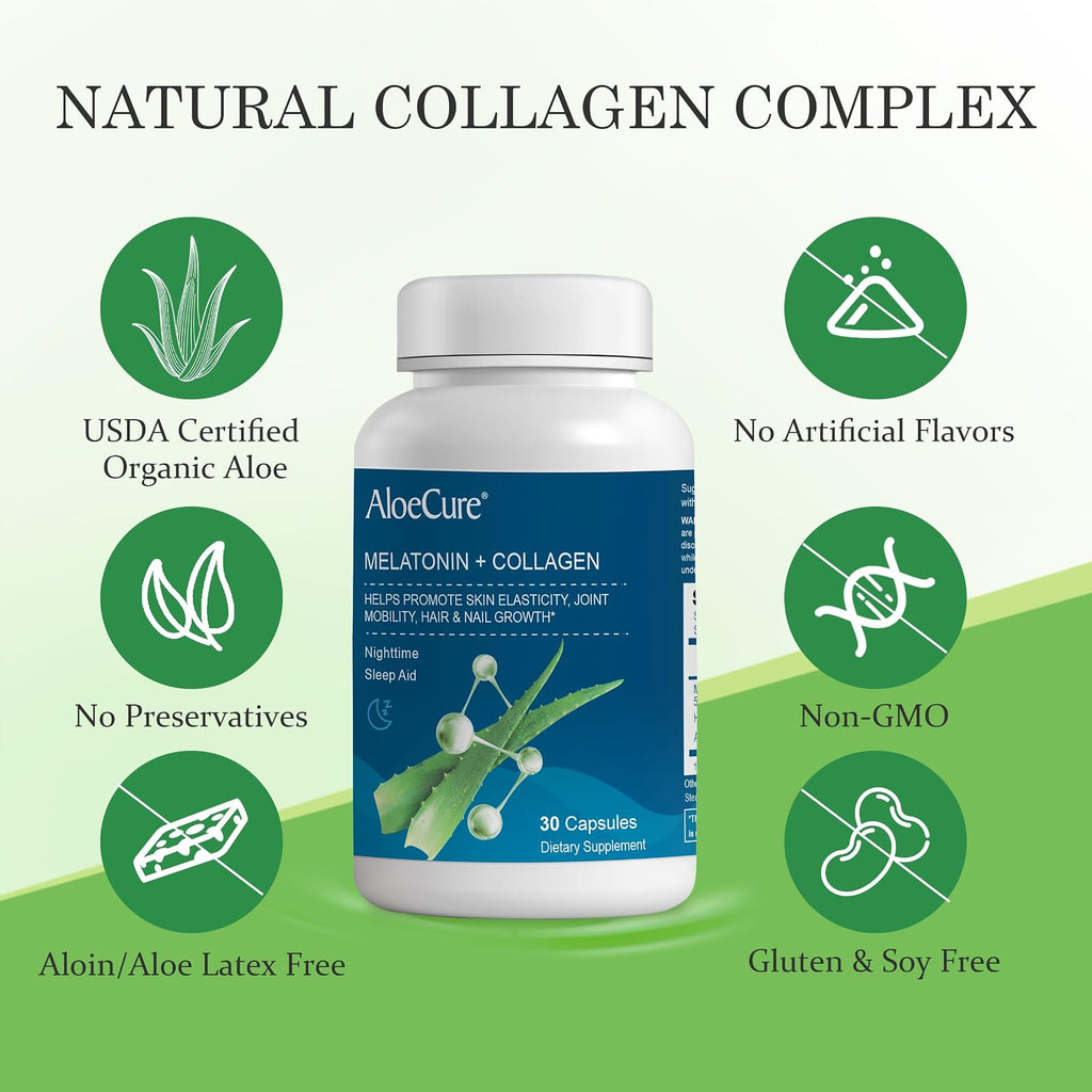 natural sleep support with collagen