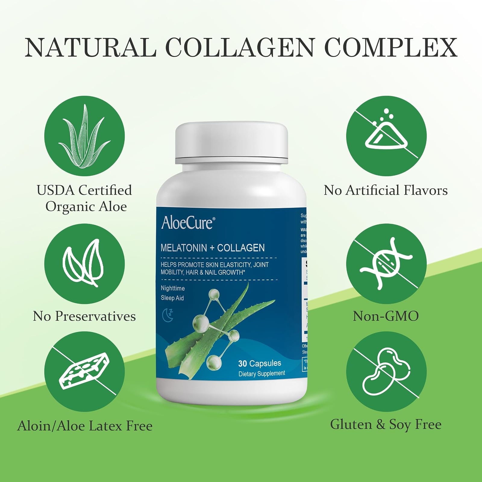 natural sleep support with collagen