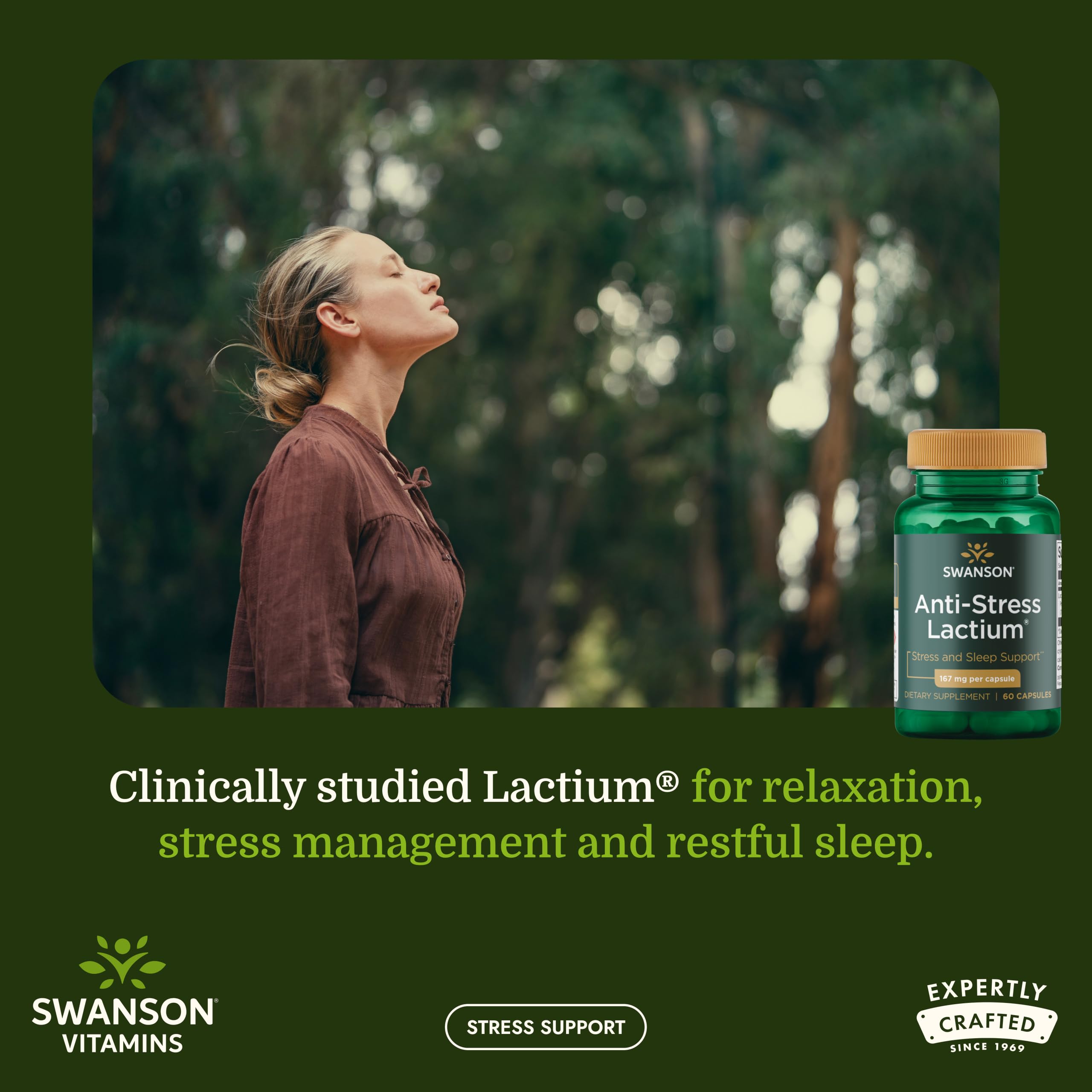 natural sleep support with Lactium