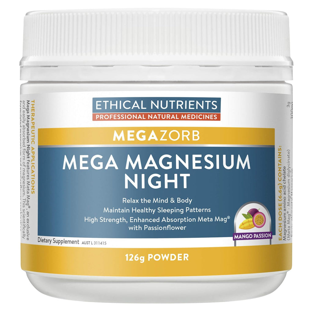 Natural sleep support with magnesium