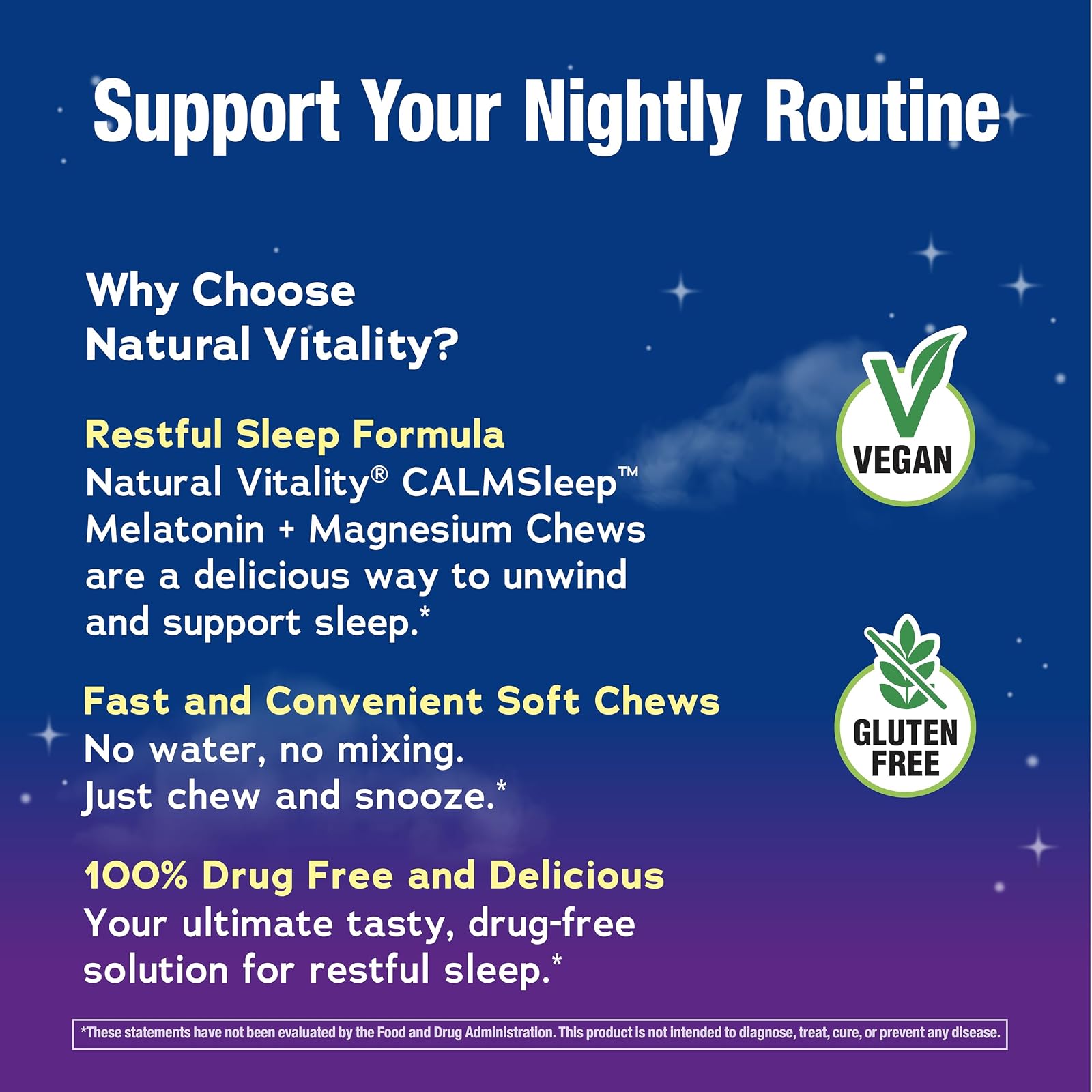Natural sleep support with magnesium