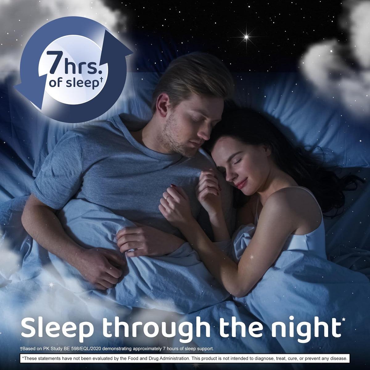 Natural sleep support with melatonin capsules