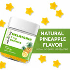 Natural sleep support with melatonin gummies