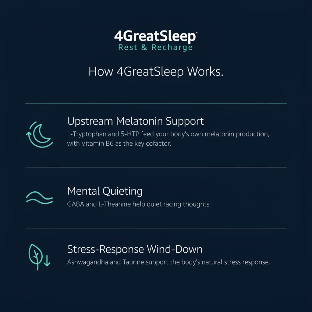 natural sleep support with melatonin