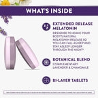 natural sleep support with melatonin