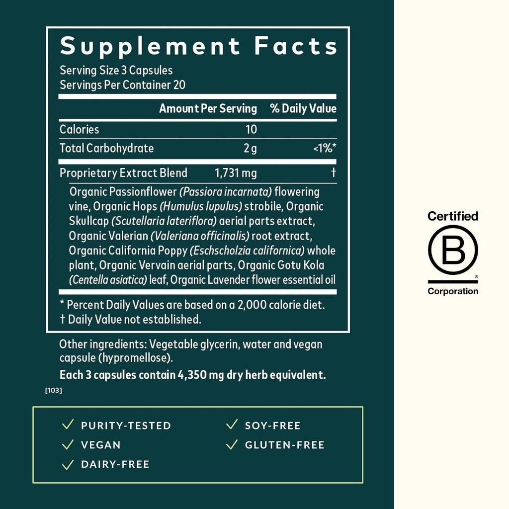 natural sleep support with melatonin
