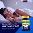 Natural sleep support with melatonin