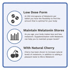 natural sleep support with melatonin