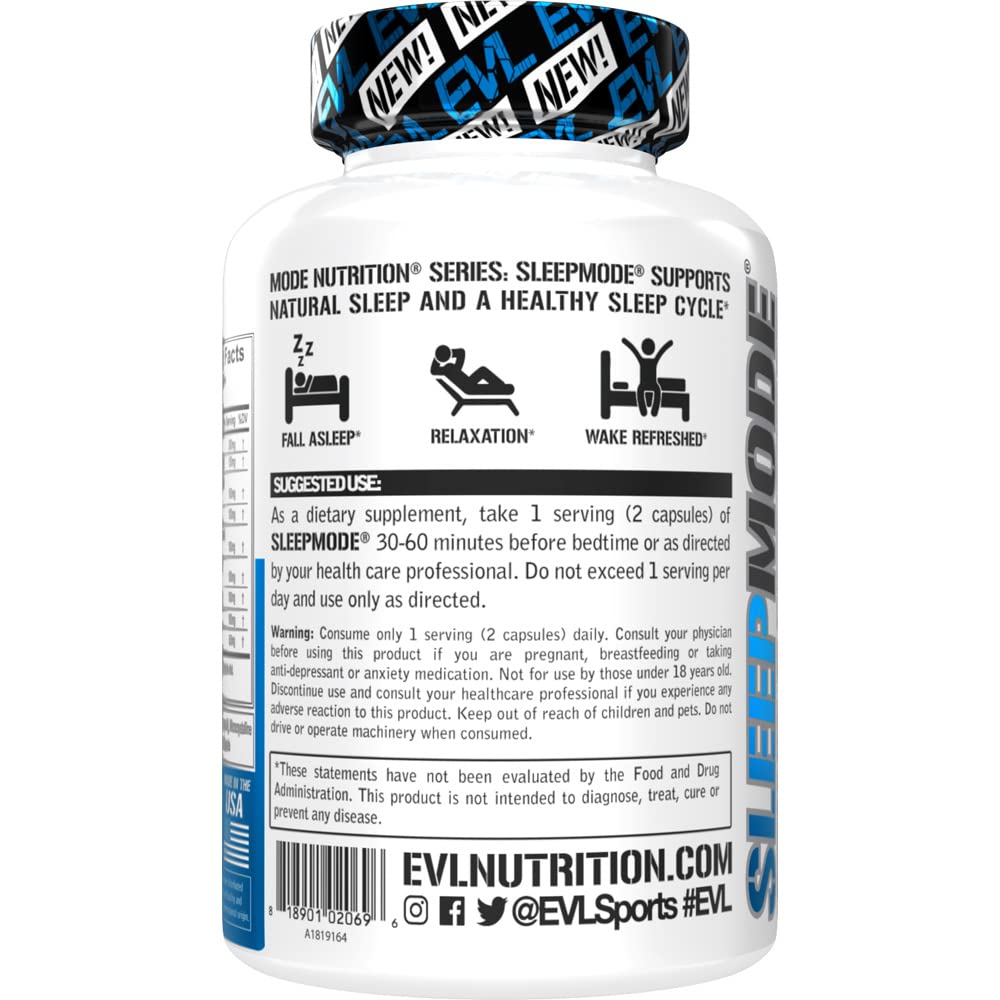 Natural sleep support with melatonin
