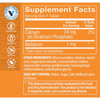Natural sleep support with melatonin