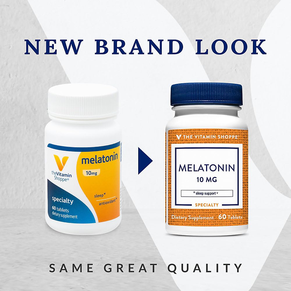 Natural sleep support with melatonin