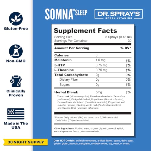 Natural sleep support with melatonin