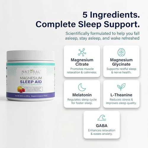 natural sleep support with melatonin