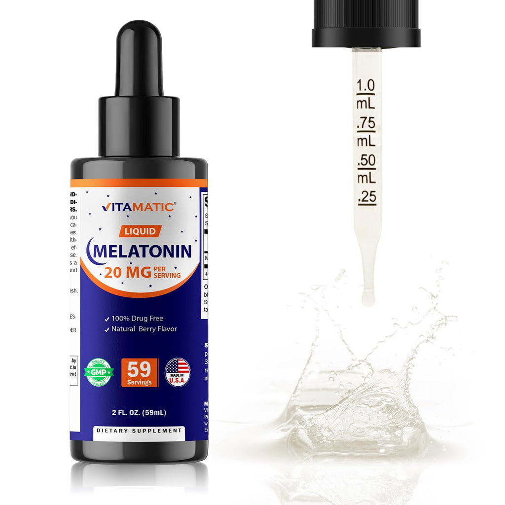 Natural sleep support with melatonin