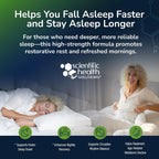 Natural sleep support with melatonin