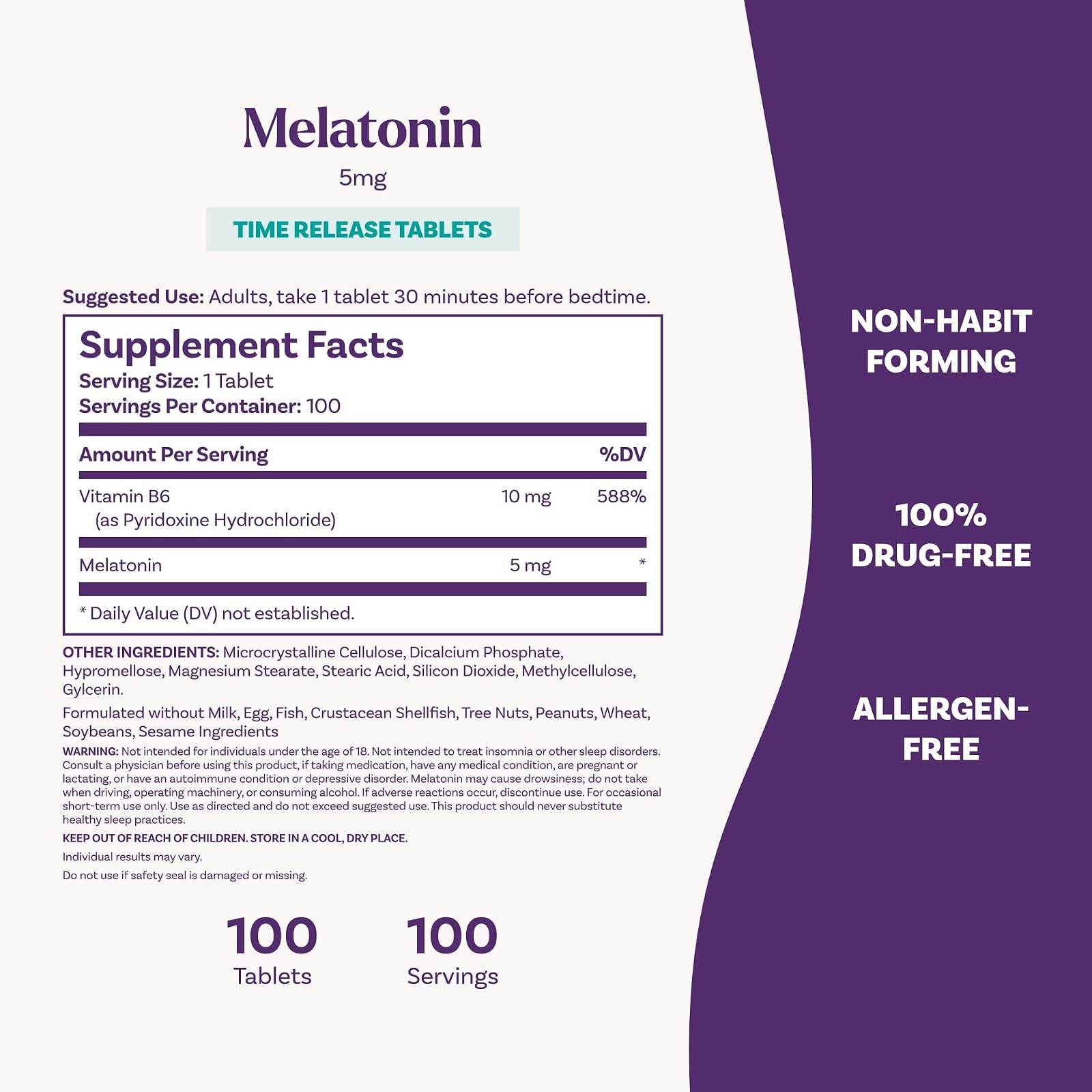 natural sleep support with melatonin