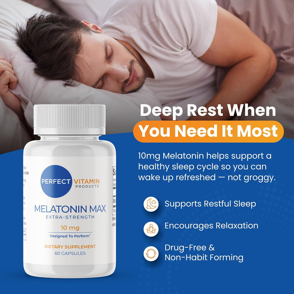natural sleep support with melatonin