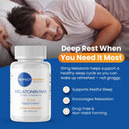 natural sleep support with melatonin