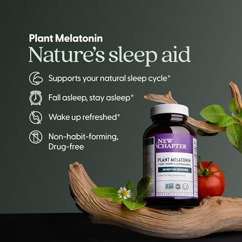 natural sleep support with melatonin