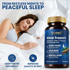 natural sleep support with melatonin