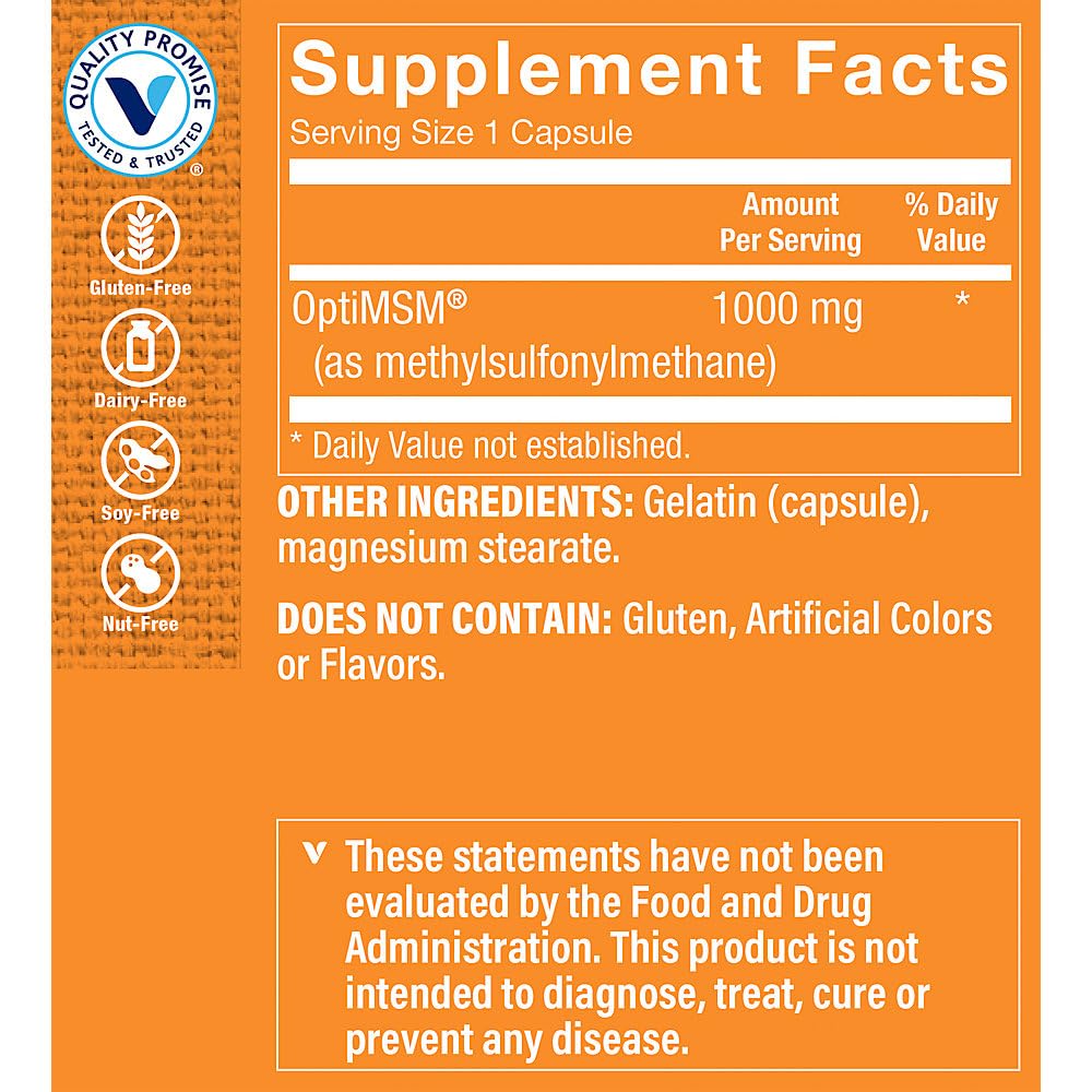 natural sleep support with MSM