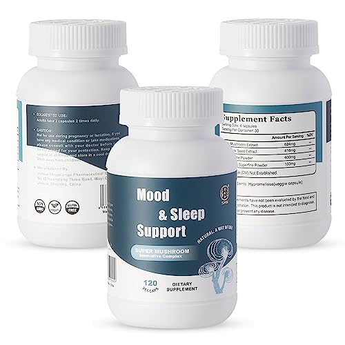 natural sleep support with reishi mushrooms